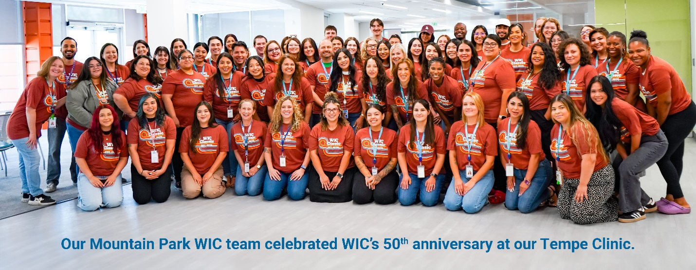 Celebrating 50 Years of WIC | Mountain Park Health